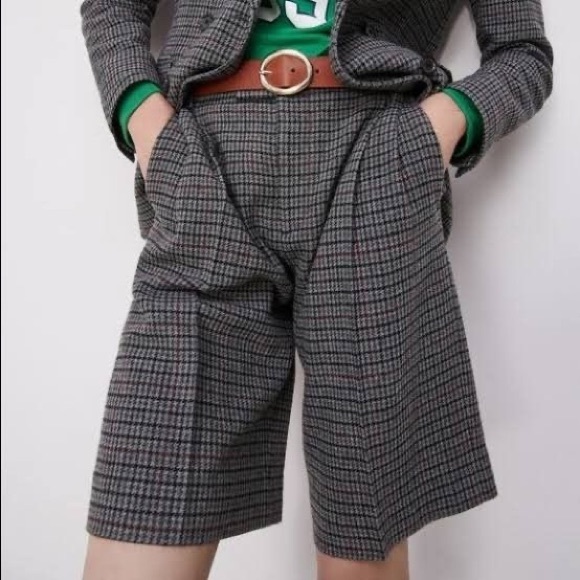 Zara | Shorts | Zara Wool Shorts | Poshmark